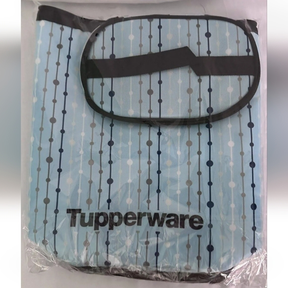 Tupperware | Bags | Tupperware Logo Insulated Bottle Tote Bag Lunchbox ...